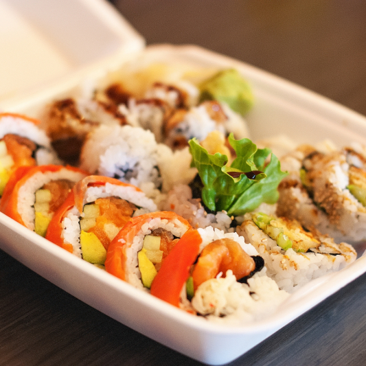 Roll Combo A (18 pcs) | Sushi Q Tea Cafe